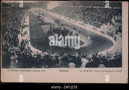 Το σταδιον. Ολυμπιακοι Αγωνες 1906 - Le stade. Jeux Olympiques 1906 ...