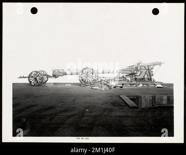 240 MM gun , Artillery Weaponry, Watertown Arsenal Mass.. Records of U ...