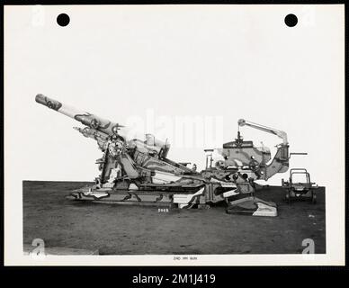 240 MM gun , Artillery Weaponry, Watertown Arsenal Mass.. Records of U ...