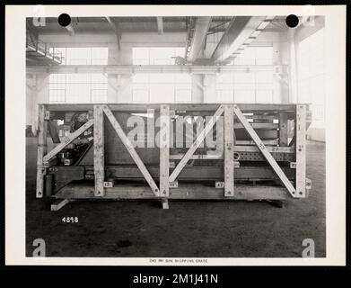 240 MM gun shipping crate , Ordnance industry, Arms & armament ...
