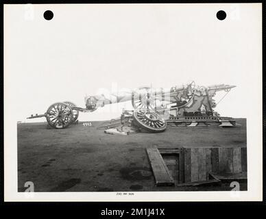 240 MM gun , Artillery Weaponry, Watertown Arsenal Mass.. Records of U ...