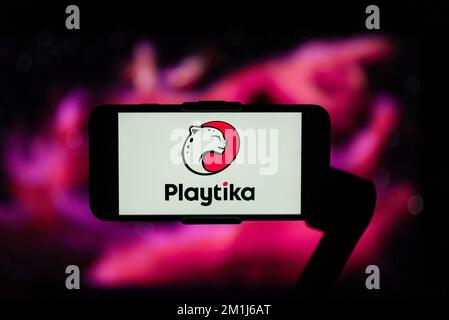 India. 12th Dec, 2022. In this photo illustration, the logo of ...