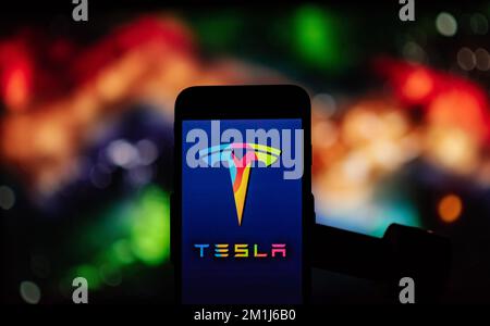 India. 12th Dec, 2022. In this photo illustration, the logo of ...