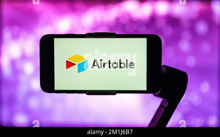 India. 12th Dec, 2022. In this photo illustration, the logo of ...