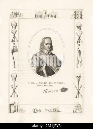 John Hewson - Colonel, parliamentarian, regicide Stock Photo - Alamy