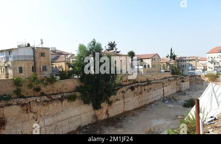 Residential buildings of New Jerusalem (Israel, Jerusalem Stock Photo ...