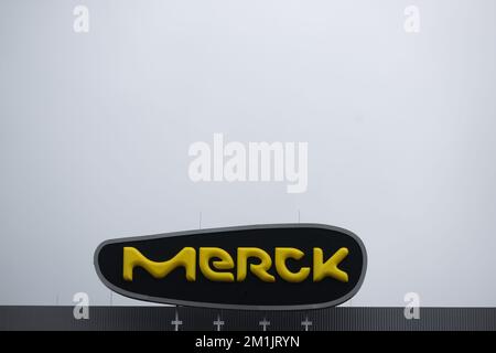 Darmstadt, Germany. 06th Dec, 2022. The logo of the Merck ...