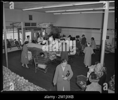 All kinds of candid shots. First National stores , Supermarkets, Cash ...