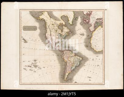 Western hemisphere , Western Hemisphere, Maps Norman B. Leventhal Map ...