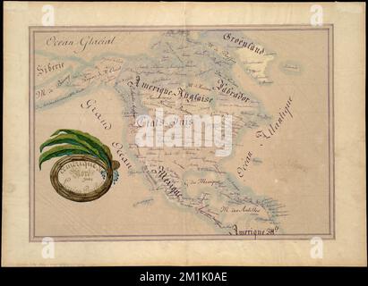Nord-America , North America, Maps Norman B. Leventhal Map Center ...