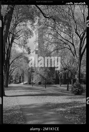Andover , Architecture, Towers, Trees, Phillips Academy. Samuel ...