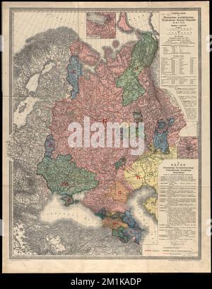 Map of administrative divisions of the Soviet Union, 1974 Stock Photo ...