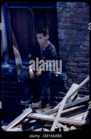 West End ruins , Demolition, Ruins, Urban renewal. Edmund L. Mitchell ...