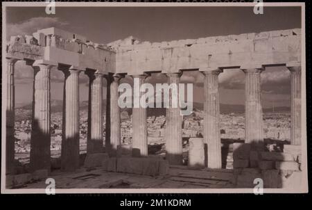 Athens - columns of the Parthenon , Forts & fortifications ...