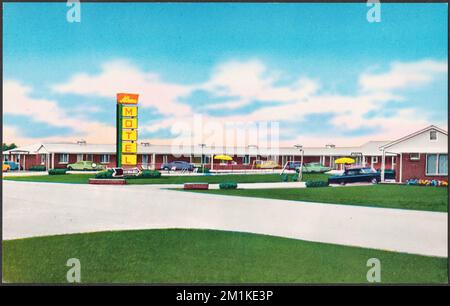 Athens Motel, Jct. Highway 31-72, Athens, Alabama , Motels, Tichnor ...