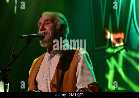 Pete Budd of The Wurzels band Stock Photo - Alamy