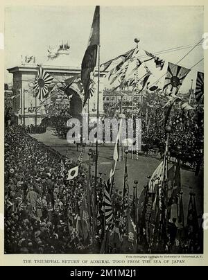 The Triumphal Return of Admiral Togo From the Sea of Japan. Tokyo, 1907 ...