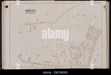Atlas of the city of Boston, volume seven, Brighton, Mass. : from ...