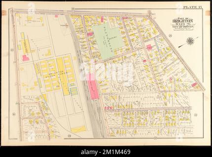 Atlas of the city of Boston, wards 25 & 26, Brighton : plate 24 ...