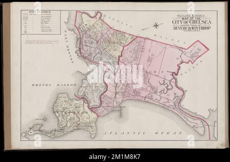 Atlas of the city of Chelsea and the towns of Revere & Winthrop ...