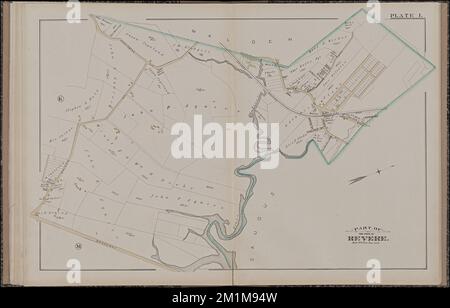 Map of the city of Chelsea from actual surveys : 1884 , Chelsea Mass ...