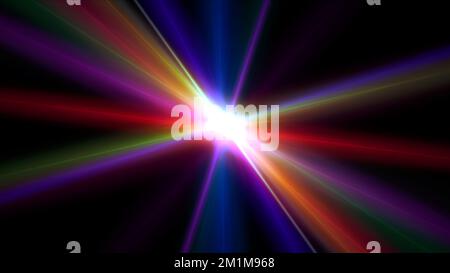 light effect abstract star burst flash laser beam illustration Stock ...