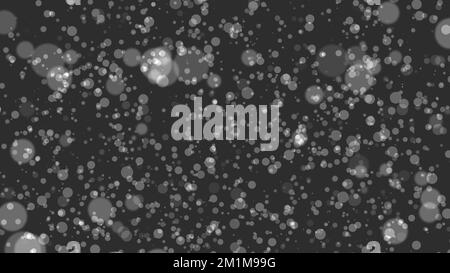 abstract bokeh background, gray particles illustration Stock Photo - Alamy