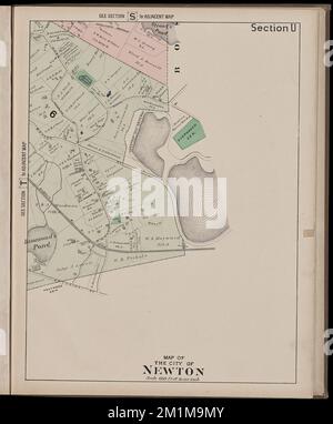 Atlas of the city of Newton, Massachusetts. section J , Real property ...