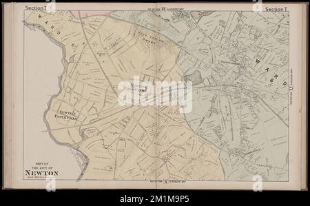 Atlas of the city of Newton, Massachusetts. section M , Real property ...