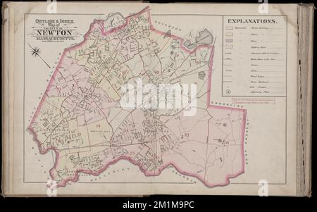 Atlas of the city of Newton, Massachusetts : from actual surveys and ...