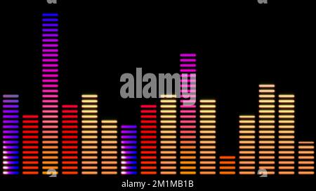 Digital equalizer bar graph, Sound Equalizer Abstract Background ...