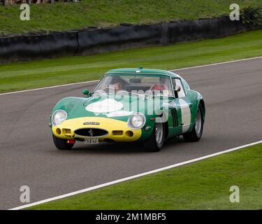 The famous Scottish Formula1 driver Jackie Stewart driving a 1962 ...