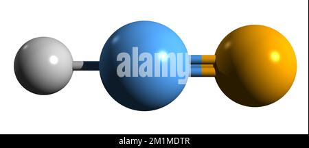 3D image of Amygdalin skeletal formula - molecular chemical structure ...