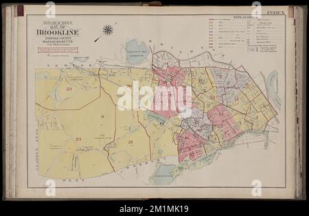 Atlas of the town of Brookline, Norfolk County, Massachusetts : from ...