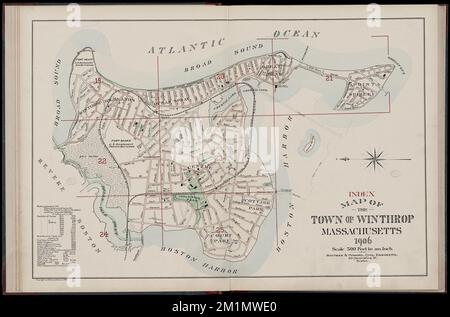 Atlas of the towns of Revere and Winthrop, Suffolk County ...