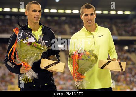 20120907 - BRUSSELS, BELGIUM: Belgian athlete Elodie Ouedraogo pictured ...