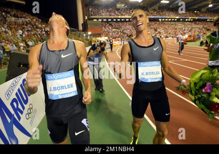 20120907 - BRUSSELS, BELGIUM: Belgian athlete Elodie Ouedraogo pictured ...