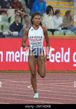 GREBO Shana of France WOMEN'S 200M SEMIFINAL 3 during the European ...