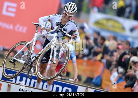 20121021 - TABOR, CZECH REPUBLIC: Belgian Niels Albert in action during ...