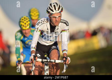 20121125 - GIETEN, NETHERLANDS: Belgian Niels Albert in action during ...
