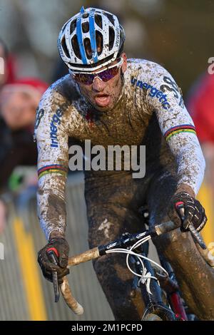 20130101 - BAAL, BELGIUM: Czech Zdenek Stybar in action during the GP ...