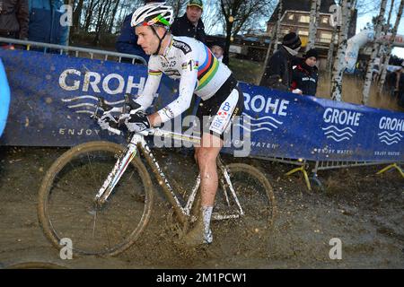 20130101 - BAAL, BELGIUM: Belgian Niels Albert in action during the GP ...