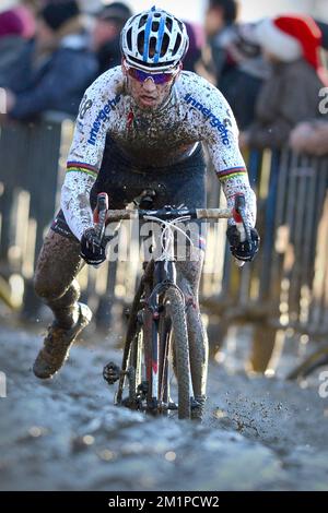 20130101 - BAAL, BELGIUM: Czech Zdenek Stybar in action during the GP ...