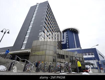 Picture shows the hospital in Innsbruck, Austria, Thursday 21 February ...