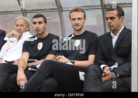 Standard's keeper coach Jos Beckx poses for the photographer during the ...