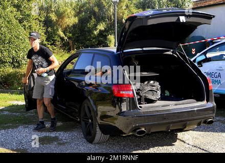 20130924 - FIRENZE, ITALY: Belgian Philippe Gilbert pictured as he ...