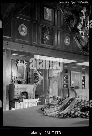 Beauport, Strawberry Hill Room , Architectural elements, Bedrooms ...