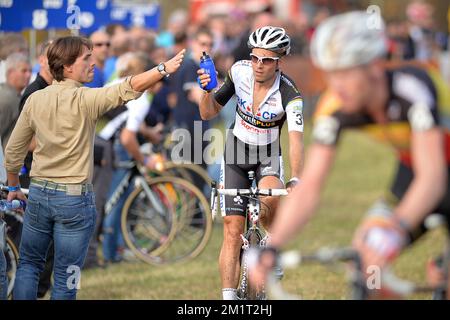 20131026 - TABOR, CZECH REPUBLIC: Belgian Kevin Pauwels in action ...