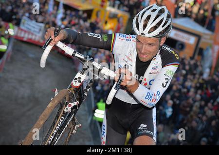 20131103 - ZONHOVEN, BELGIUM: Belgian Niels Albert in action during the ...