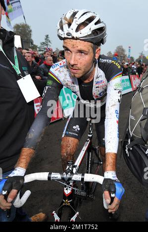 20131117 - GAVERE, BELGIUM: Belgian Niels Albert in action during the ...